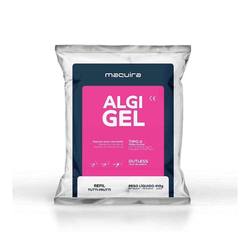 Alginato Algi-Gel Tipo II - Maquira - Apoio Dental