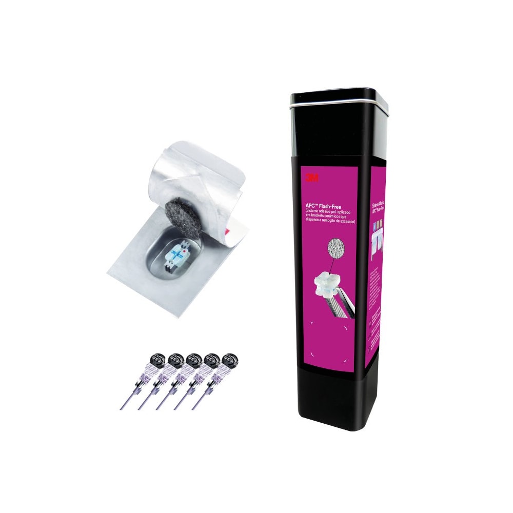Bráquete Cerâmico Clarity Advanced APC MBT 022 Kit 1 Caso - 3M - Apoio ...