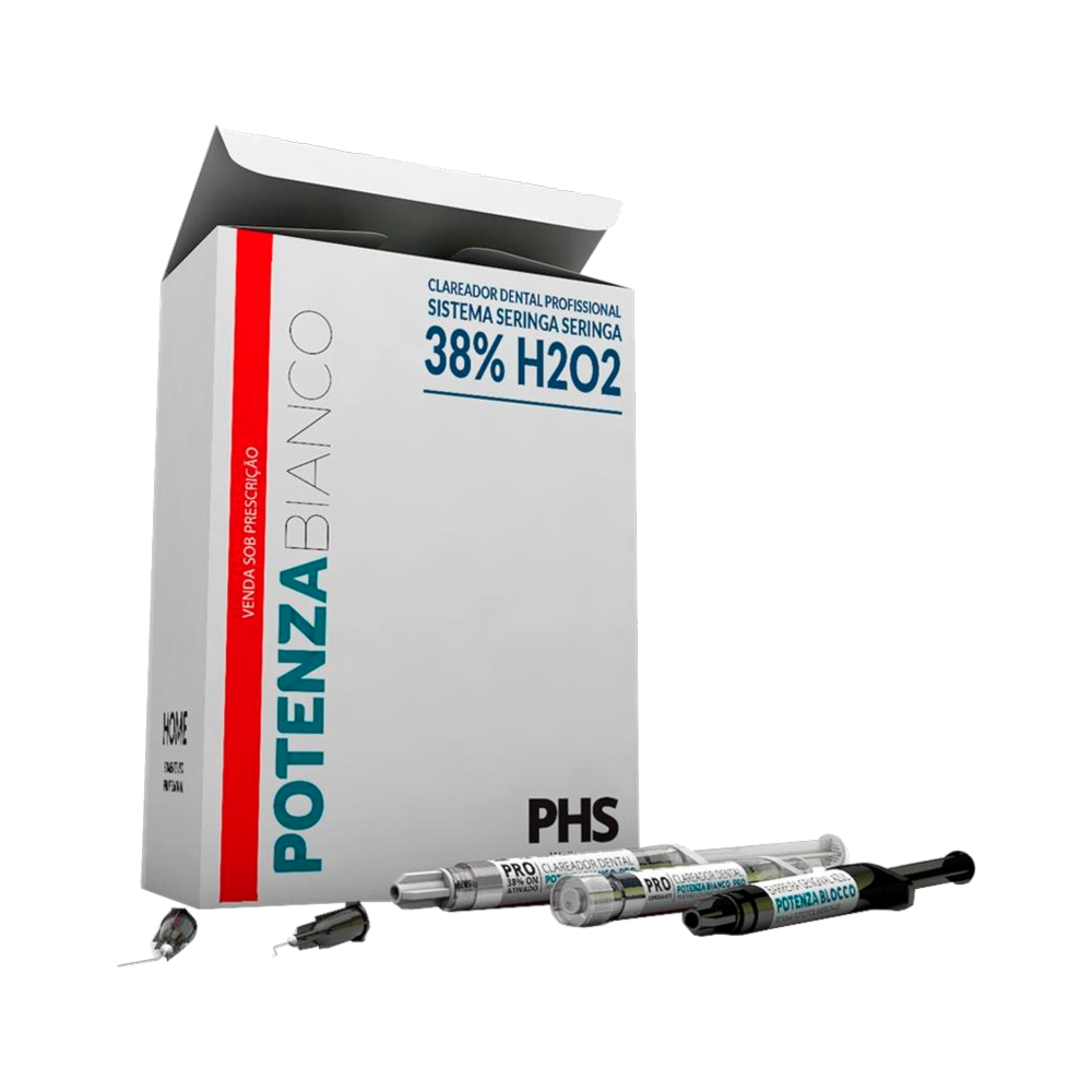 Clareador Potenza Bianco PRO SS 38% H2O2 On - PHS - Apoio Dental