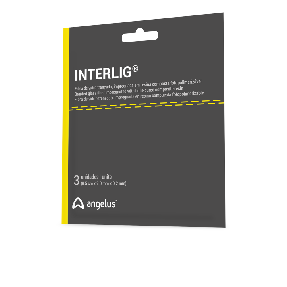 Fibra de Vidro Trançada Interlig - Angelus - Apoio Dental