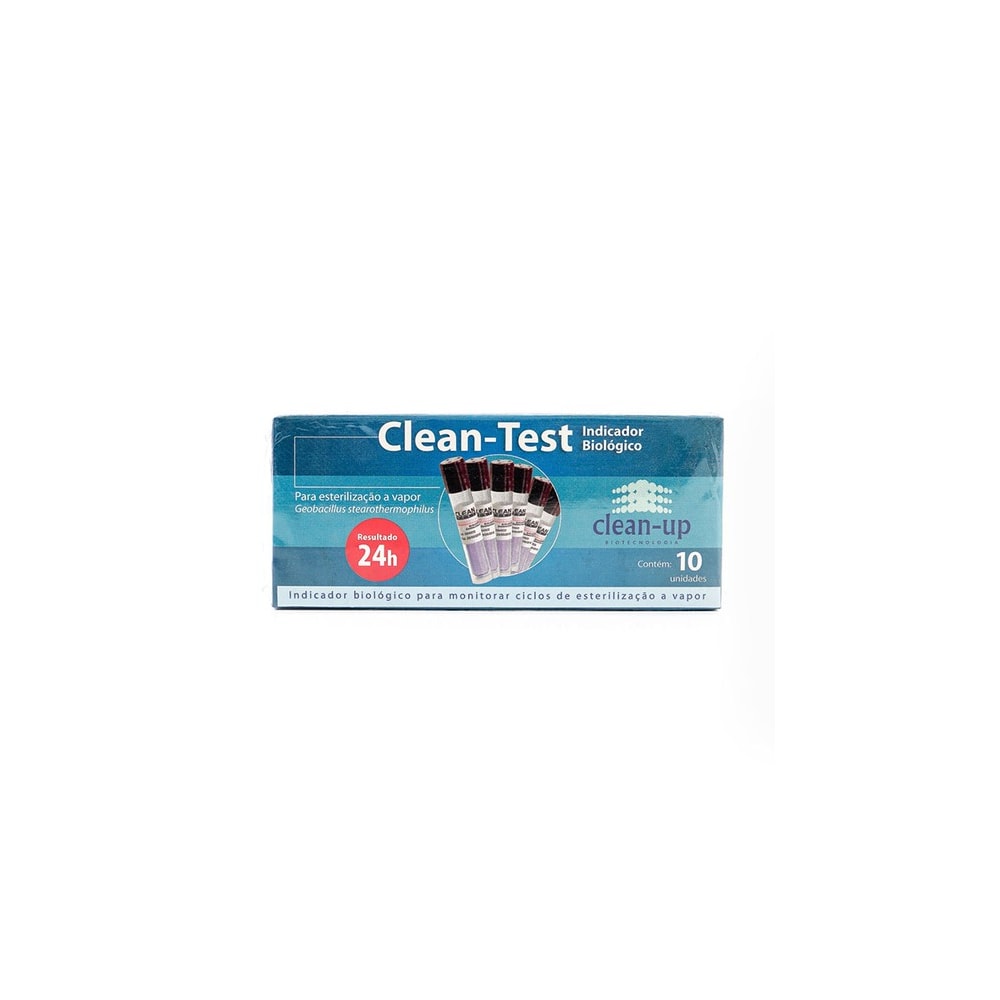 Indicador Biológico Clean Test 24horas - Clean Up - Apoio Dental