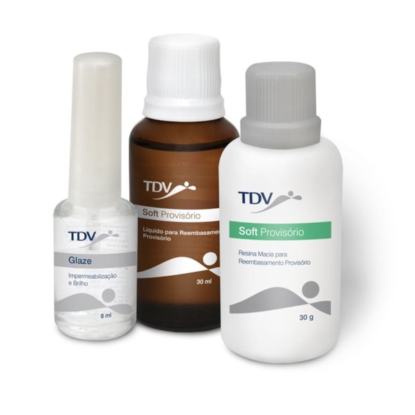 Kit Reembasador Soft Provisório - TDV - Apoio Dental