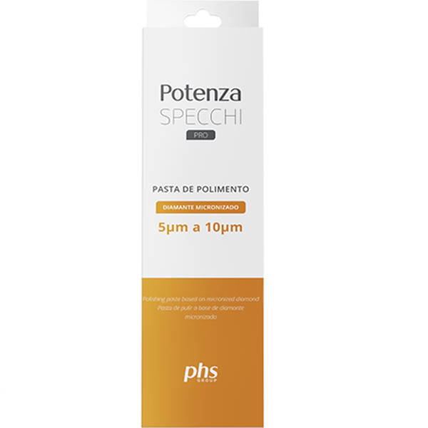 Pasta de Polimento Potenza Specchi Pro 5 a 10 Microns - PHS - Apoio Dental