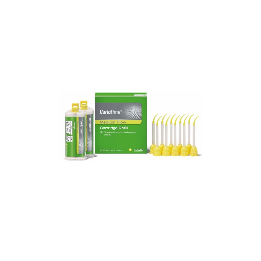 Silicone de Adição Variotime Medium Flow - Kulzer - Apoio Dental